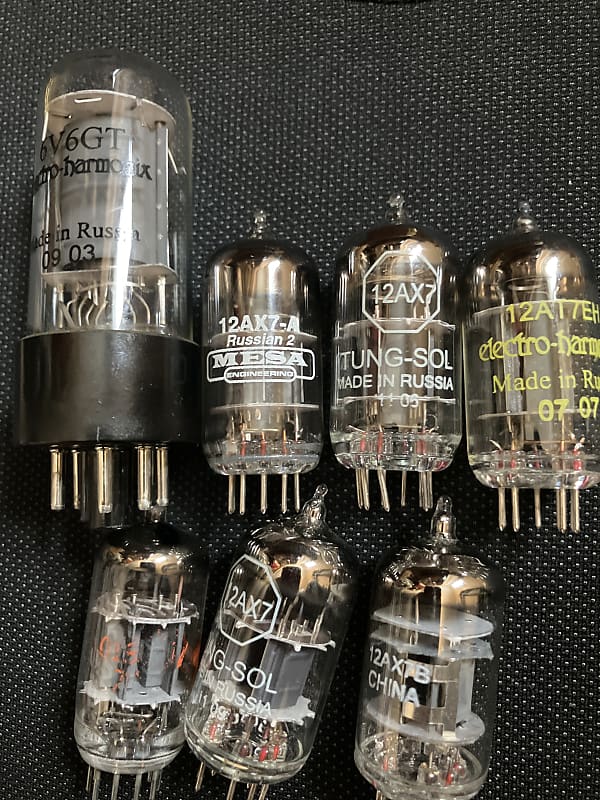Tung-sol tubes electro harmonics 6v6 12ax7 | Reverb