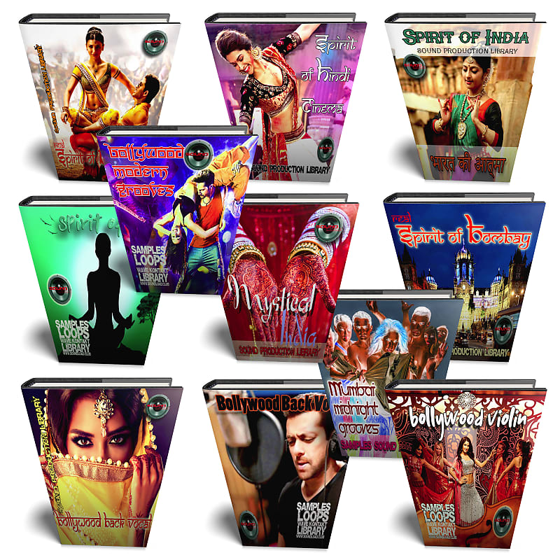 INDIA. Spirit of India MEGA Bundle - 11 Large Essential WAVE | Reverb