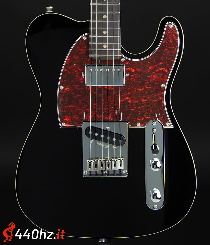 Jet Guitars JT-350 BK R SH Black - Roasted Maple Neck | Reverb