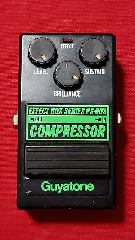 Guyatone PS-003 Compressor 1980's Guitar Effect Pedal | Reverb