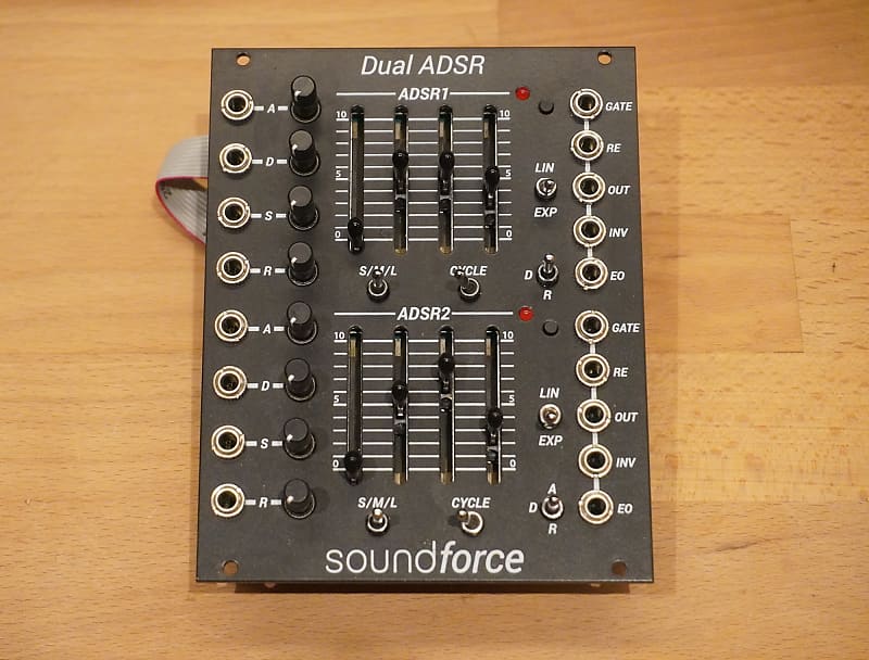 Soundforce Dual ADSR Envelope Generator - Black | Reverb