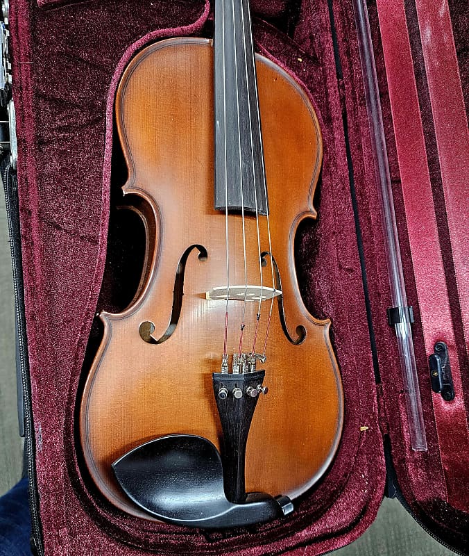 Mathias Thoma Model 140 Viola, Case with Hygrometer, Rehaired | Reverb