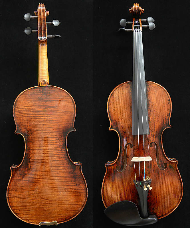 Stradivari 1716 Messiah Violin Model Master Wang's Own | Reverb Canada
