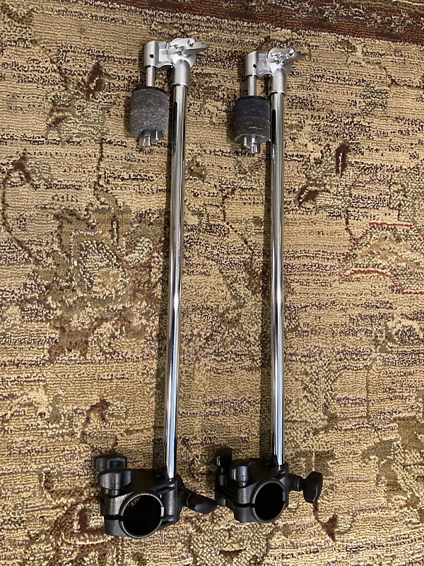 Pair of Yamaha CYAT 500 Cymbal Holder Arm Boom With Rack | Reverb