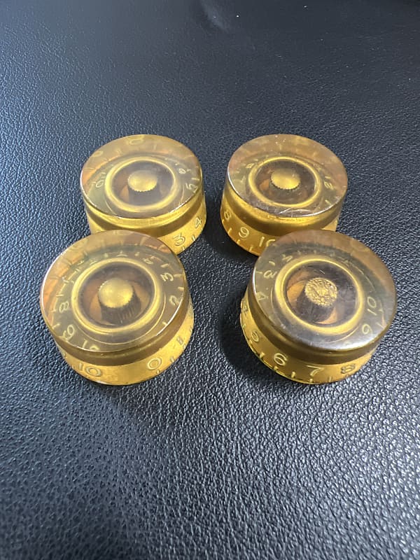 Gibson Speed Knobs 1953-1955 Gold | Reverb