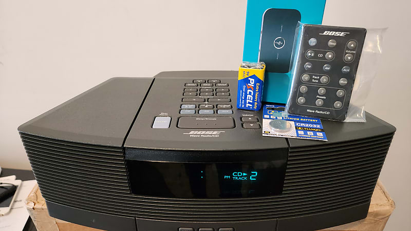 Bose Wave Radio/CD w/Pedestal & Bluetooth Transmitter | Reverb