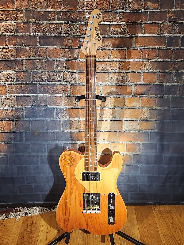 Delaney USA MADE Mike Zito Peace-Hand Signed-Trans Corvette | Reverb