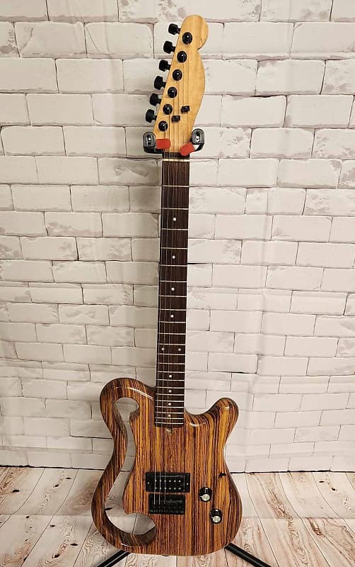 Handmade Very Unique Tele Style Early 2000s - Clear | Reverb