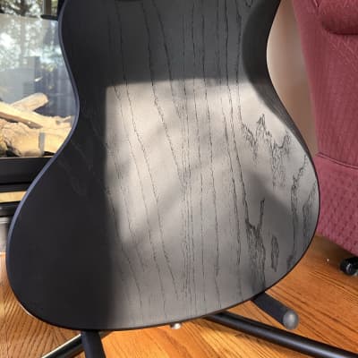 Dunable Yeti - Matte Black, Ash Body, Slugwolf Pickups, Aged | Reverb