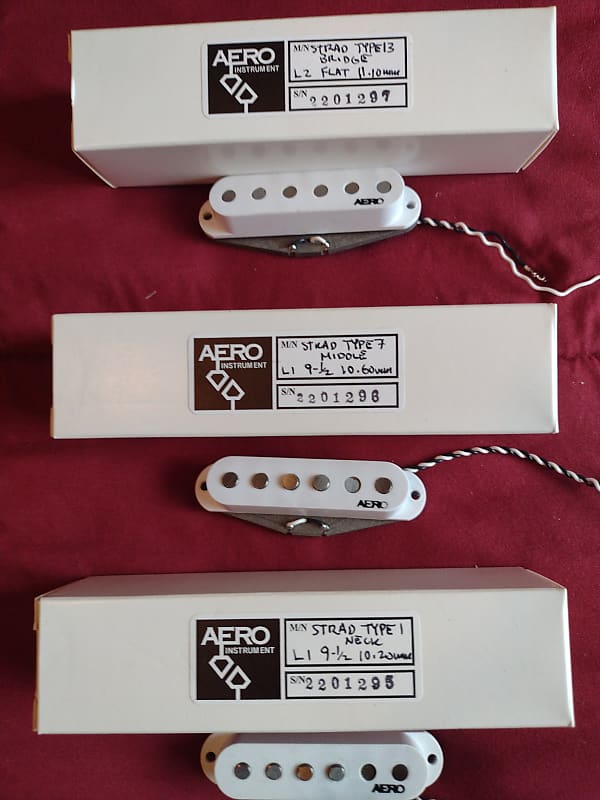 Aero Instruments Strat pickups 2022 | Reverb