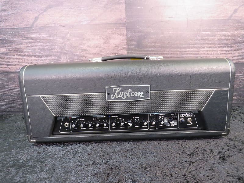 Kustom HV-100 Kustom 100 Watt Guitar Amp Head Guitar | Reverb