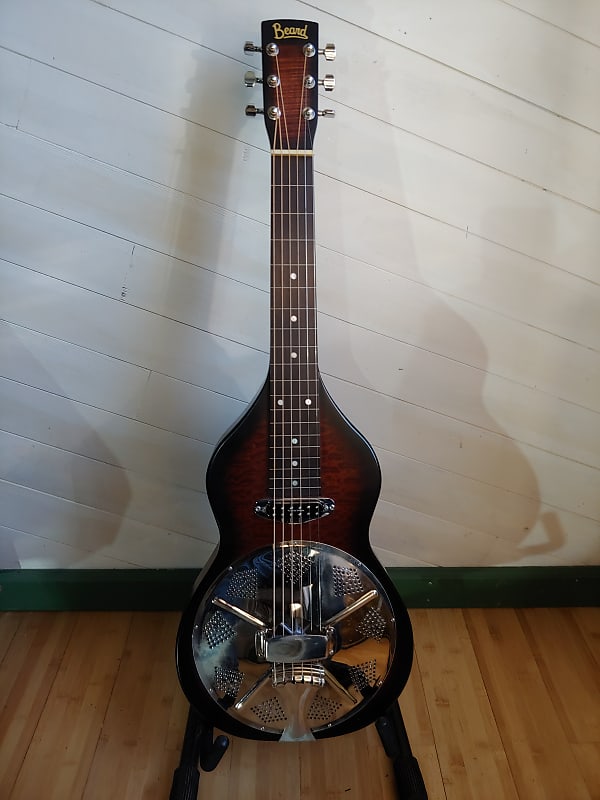 Beard Road-O-Phonic 6-string Resonator/Lap Steel w/ HS case | Reverb