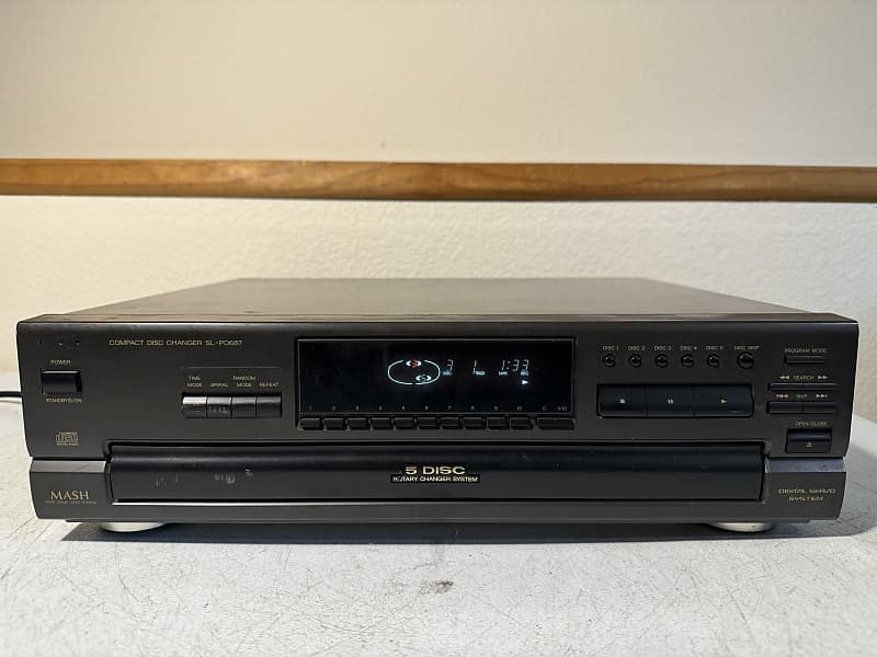 Technics SL-PD687 CD Changer 5 Compact Disc Player HiFi | Reverb