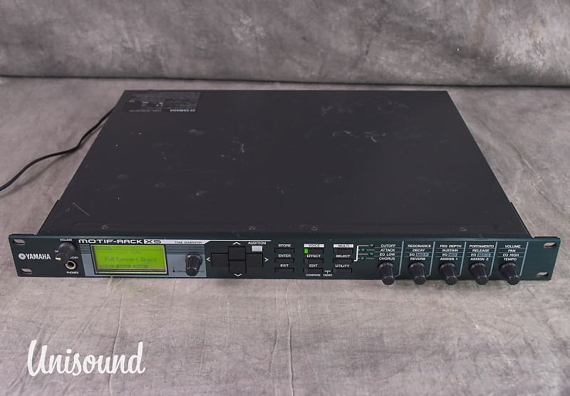 YAMAHA Motif Rack XS Synthesizer in Very Good Condition. | Reverb