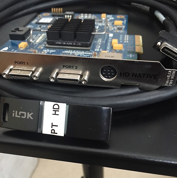 Avid HD Native PCIe Card w/ PT 10 & a 12ft Digilink Cable | Reverb UK