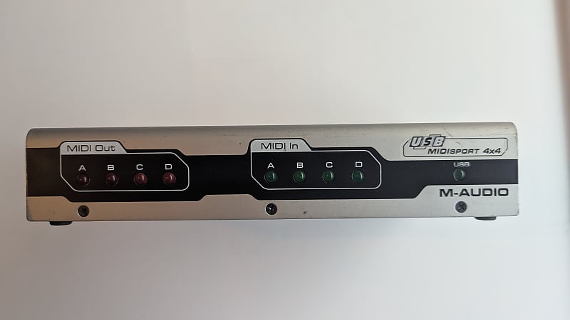M-Audio MIDISport 4x4 USB MIDI Interface | Reverb