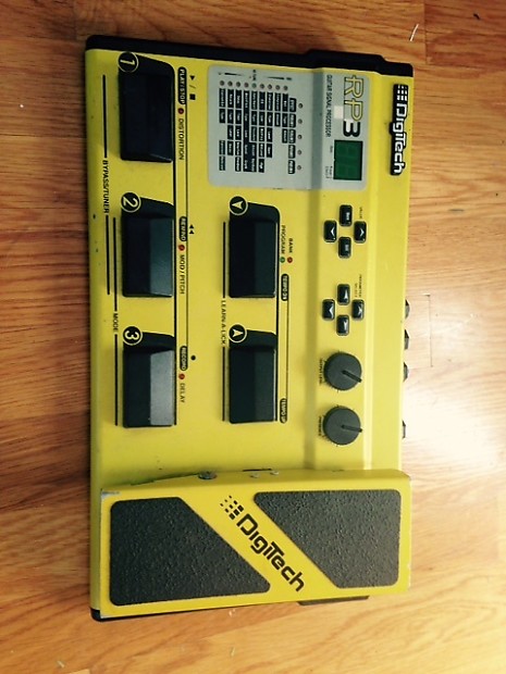 DigiTech RP3 Multi Effect Unit 2000s Yellow | Reverb