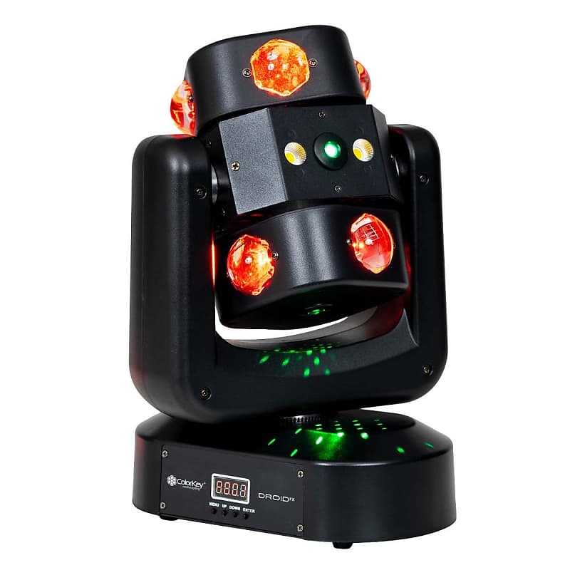 ColorKey CKU-1072 Droid FX Multi Effect DJ Stage Moving Head | Reverb