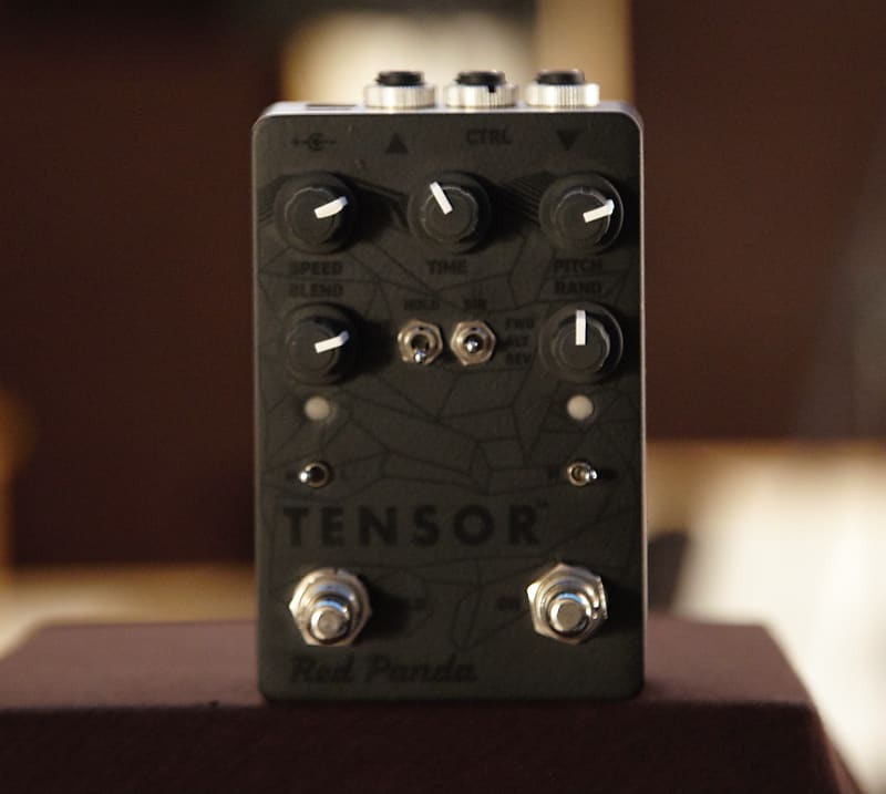 Red Panda Tensor Tape Delay Limited Edition Blacked Out | Reverb