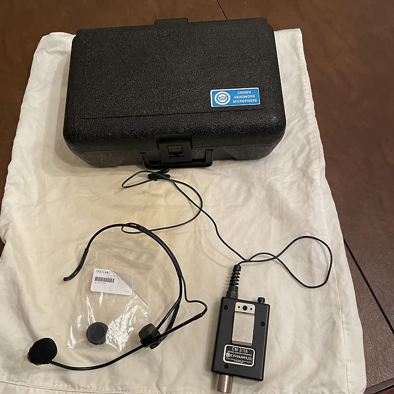 Crown CM-311A XLR 2020 - Black | Reverb