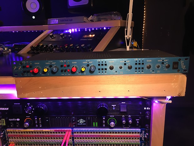 Night Pro NTI PreQ2 w/ AirBand Maag EQ Preamp 2 Channel Great | Reverb
