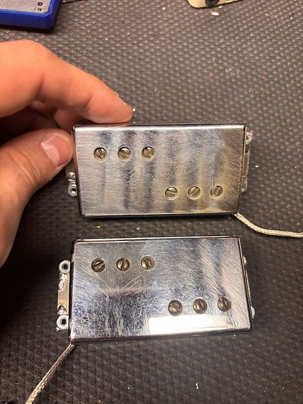Fender Wide Range Humbuckers VINTAGE 1973 - Chrome | Reverb