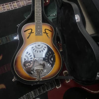 Fender Resonator FR-55 2000 - Metal | Reverb