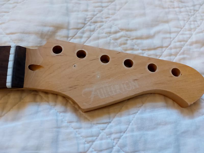 Fullerton maple strat tele neck 2000s - natural | Reverb