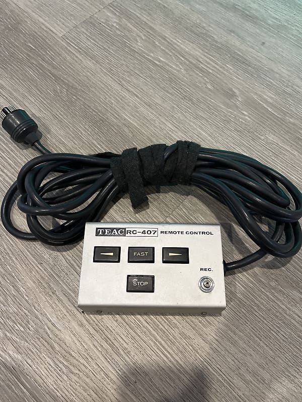 TEAC RC-407 remote control for reel | Reverb