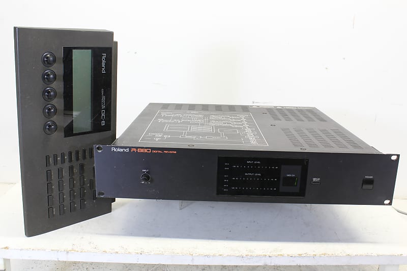 Roland R-880 Digital Reverb with Controller | Reverb