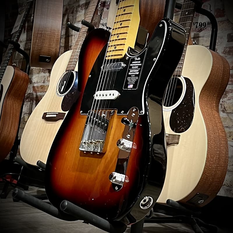 Fender American Professional Classic Telecaster SSS - 3 Color | Reverb