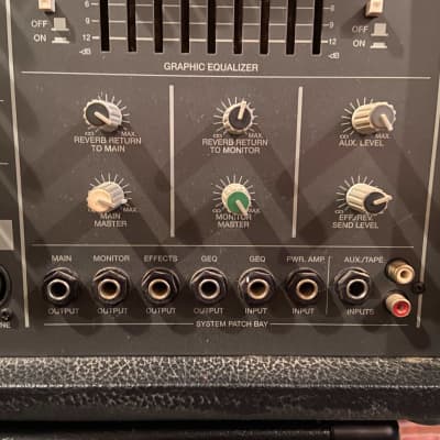 Fender SR6520P Powered Mixer Early-2000s - Black | Reverb