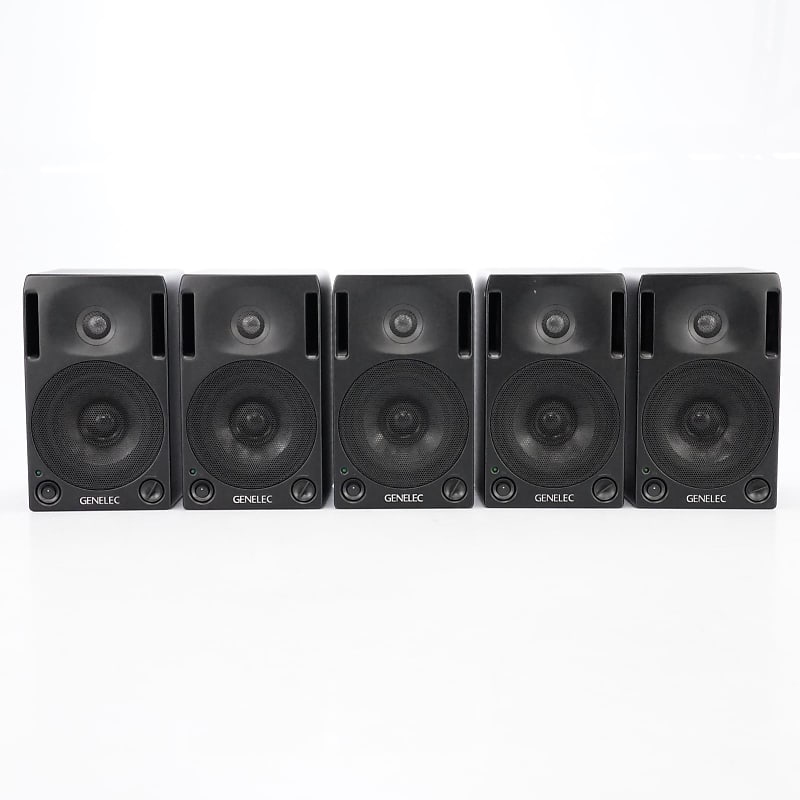 5 Genelec 1029A Active Studio Monitors 5.1 System w/ Pelican | Reverb