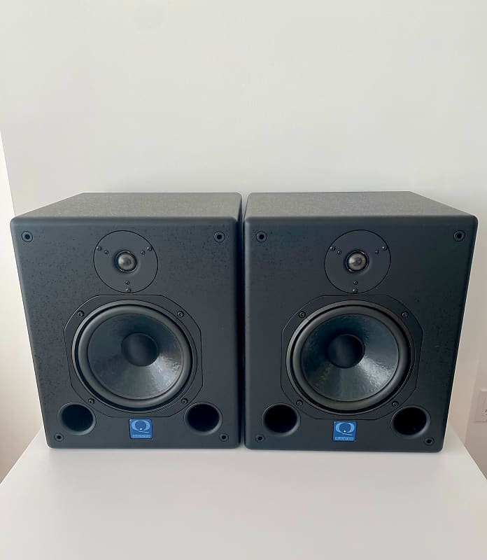 Quested V2108 Powered Reference Studio Monitors PAIR - MINT | Reverb