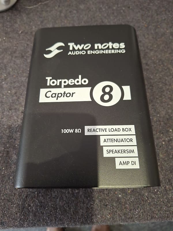 Two Notes Torpedo Captor 8 2000s - Black | Reverb UK