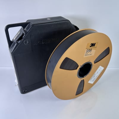 3M 996 Unused Audio Mastering Tape 1/2in. × 2500ft - Gold | Reverb