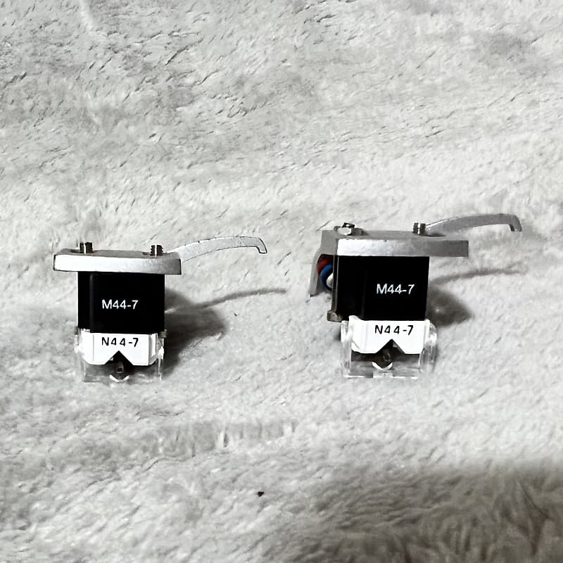 Shure M44-7 , N44-7 Pair with new styles, excellent working | Reverb