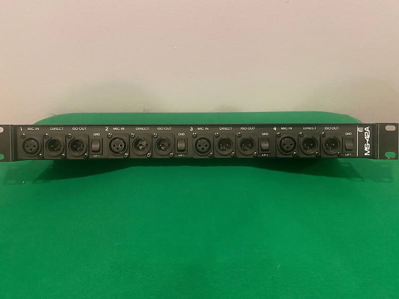 ProCo MS42A Rack Mount 4 x 2 Microphone Splitter | Reverb
