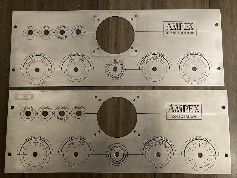 Ampex 350 Faceplates | Reverb