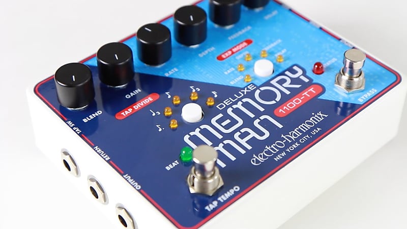 Electro Harmonix Memory Man Tap Tempo 1100 Ms | Reverb