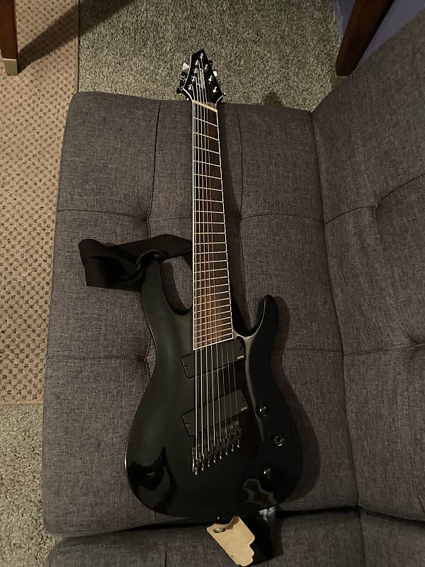 Jackson Multi-Scale 8 String Neck Thru 2010's - Black Gloss | Reverb