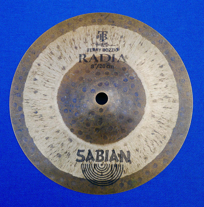 Sabian Terry Bozzio Radia 8" 195g RARE | Reverb