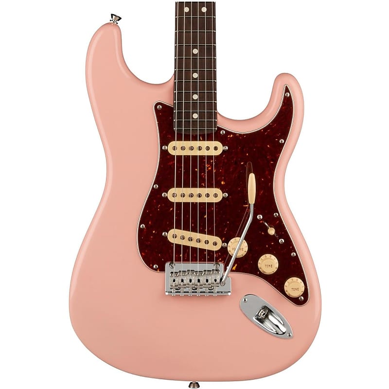 Fender Limited Edition American Pro II Strat RW Shell Pink | Reverb UK