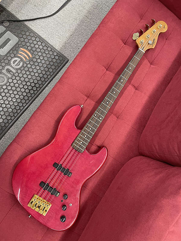 Hohner JJ Bass w/ Preamp Squier neck and Upgraded Bridge - | Reverb
