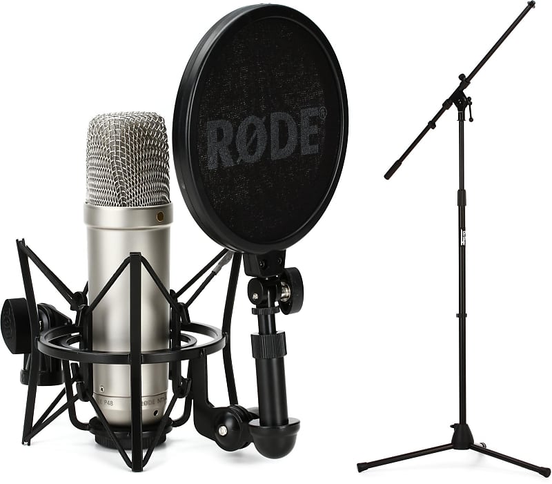 Rode NT1-A Large-Diaphragm Condenser Microphone Bundle with | Reverb