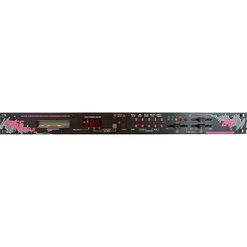 ART SGE Mach- II Digital Super Effector/Pitch Rack Unit | Reverb