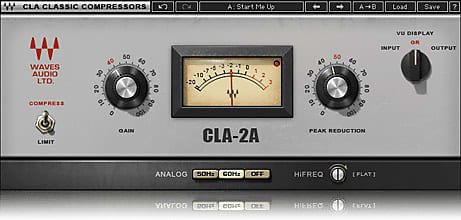 New Waves CLA-2A Compressor / Limiter Software AAX, AU, VST | Reverb