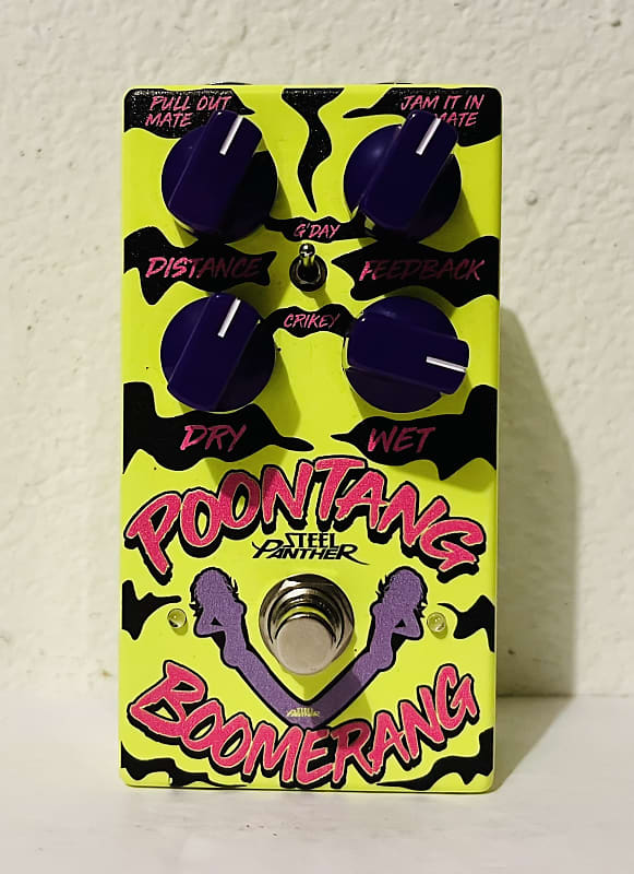 * Limited Edition * Steel Panther: Poontang Boomerang - Epic | Reverb