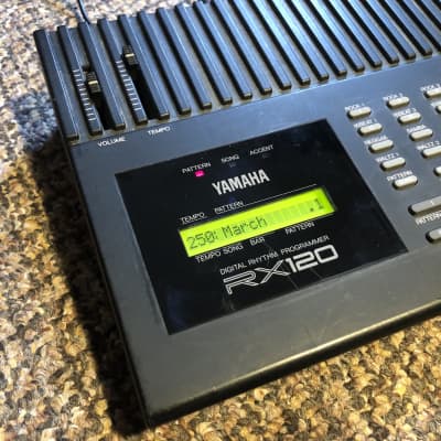 rare Yamaha RX-120 Digital Drum Machine/Rhythm Box, 1980s | Reverb