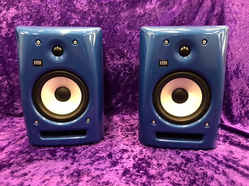 KRK Rokit 6 RPG2 (Pair) – Limited Edition Blue | Reverb KRK Rokit 6 RPG2 (Pair) – Limited Edition Blue | Reverb